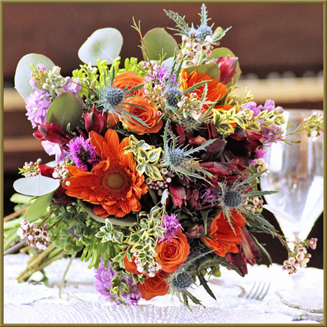 Prairie Wind Bridal Bouquet - Oberer’s Flowers