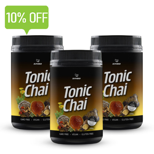 MyGutWellness | SAYBO Tonic Chai 300g - 3 Pack - SAVE 10%