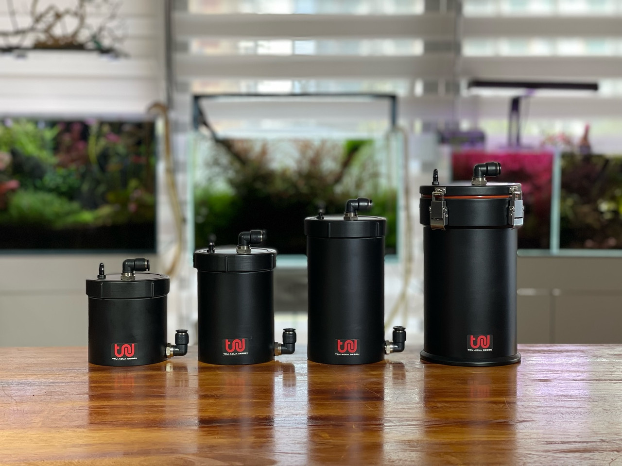 TRU [L Size] v1 Nano PVC Canister Filter For Mini Aquarium Nano Tank ...