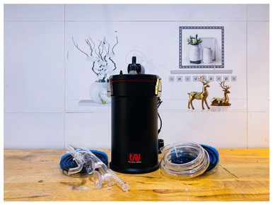 NEW TRU [XL w Clips] Nano PVC Canister Filter For Mini Aquarium Nano ...