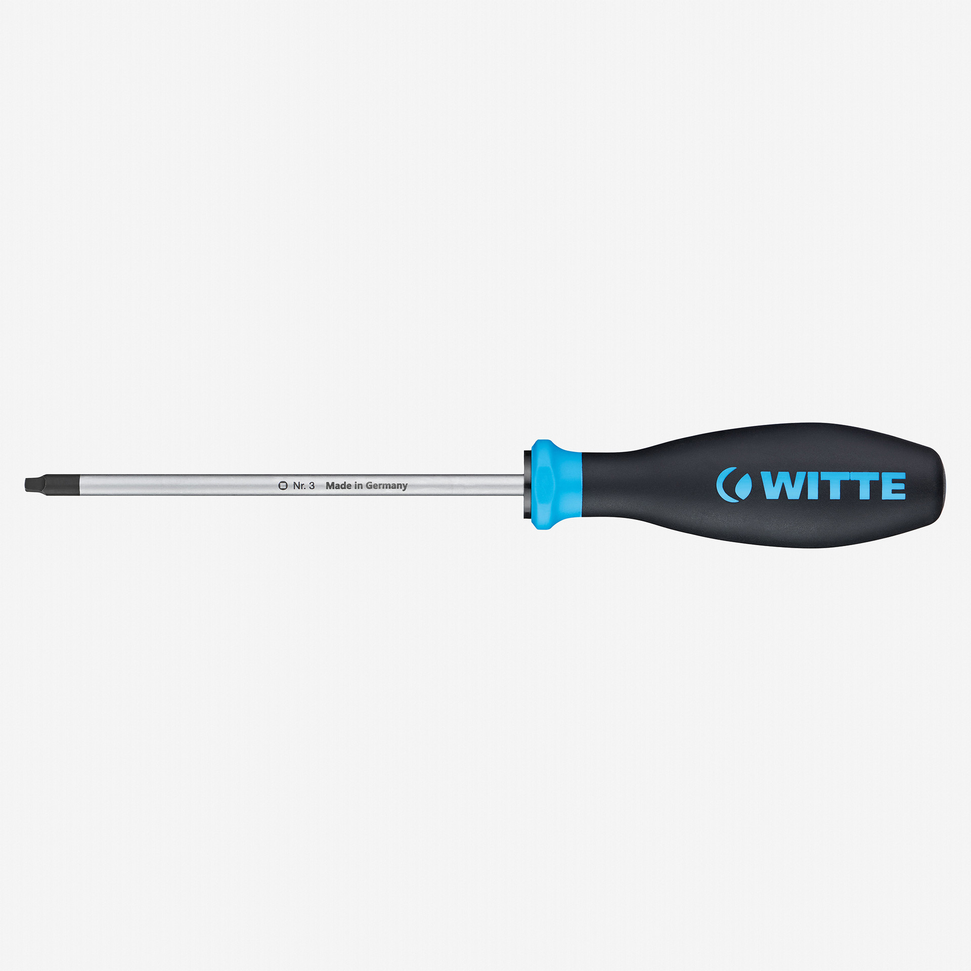 Witte Pro Square Screwdriver, #1 x 100mm | Witte at KC Tool