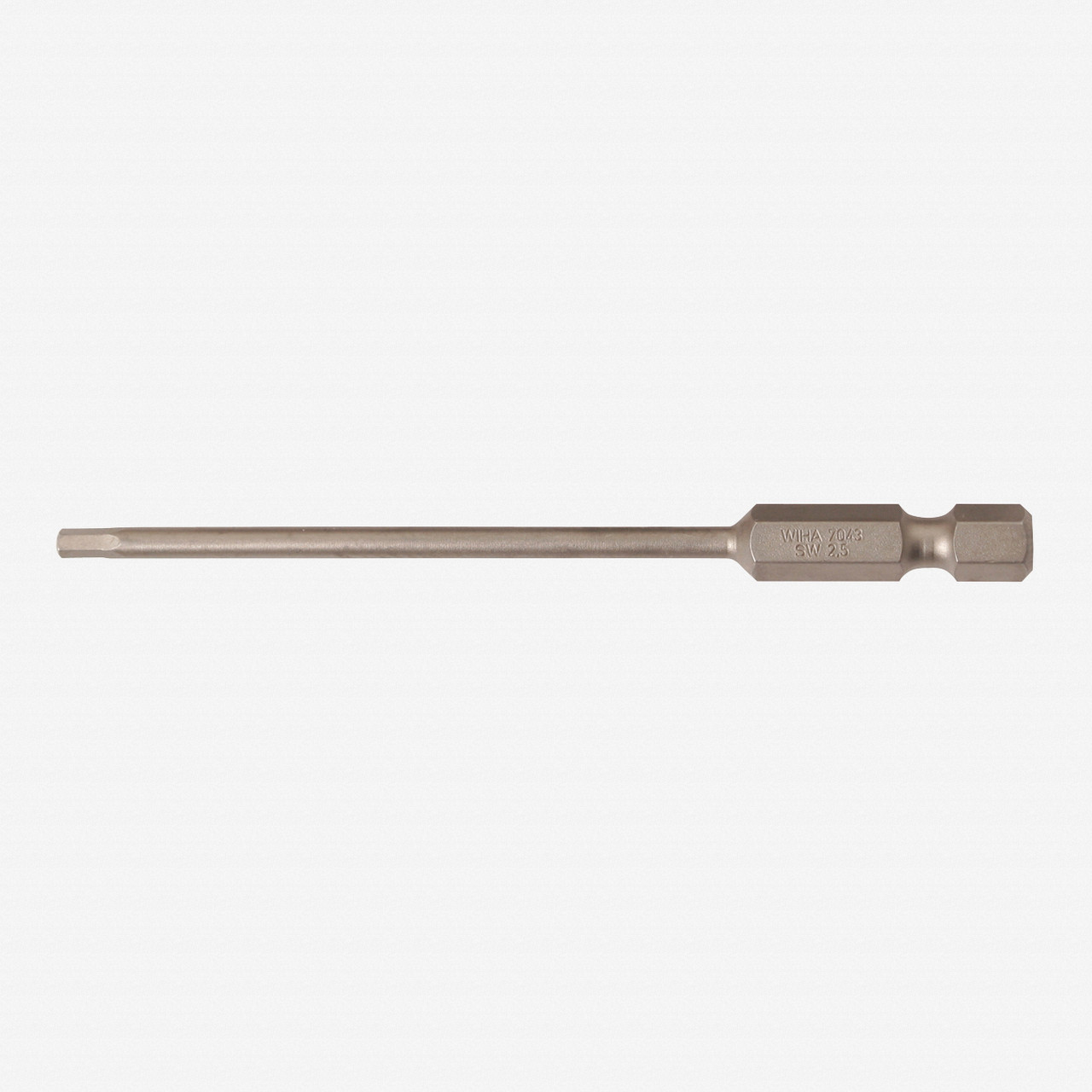 Wiha 74333 Hex Metric Power Bit 2.5 x 90mm