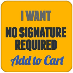 No Signature Required!!!!!!!! Customer Accepts Responsibility. | KC Tool