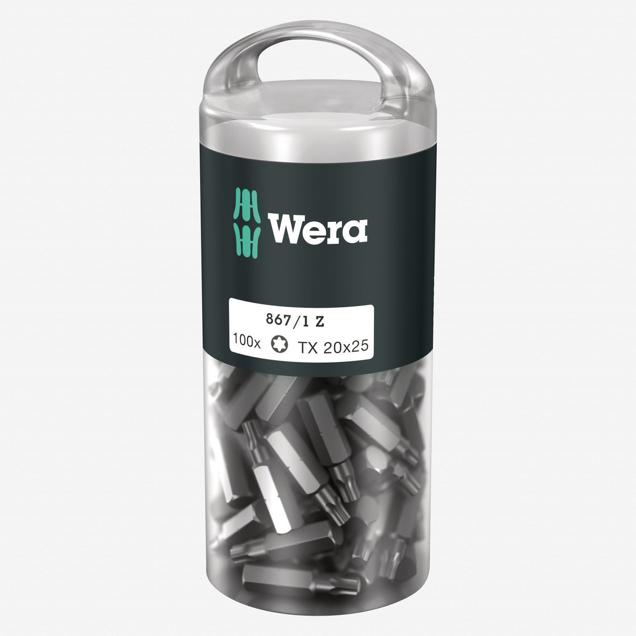Wera 072447 DIY T15 x 25mm Torx Insert Bit - 100 Pack | Wera at KC Tool