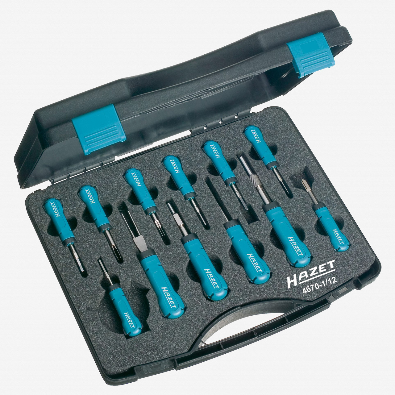 Hazet 4670-1/12 SYSTEM cable release tool assortment