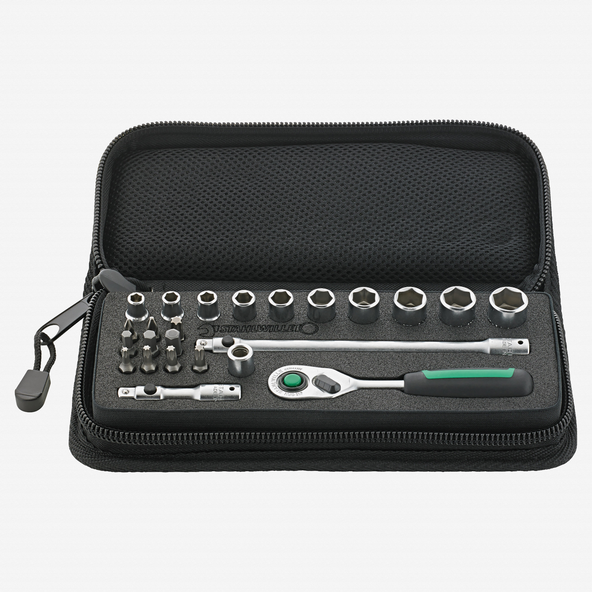 Stahlwille 40/20/4 SCI Socket Set 1/4" Drive, Metric, 24 Pieces | Stahlwille at KC Tool