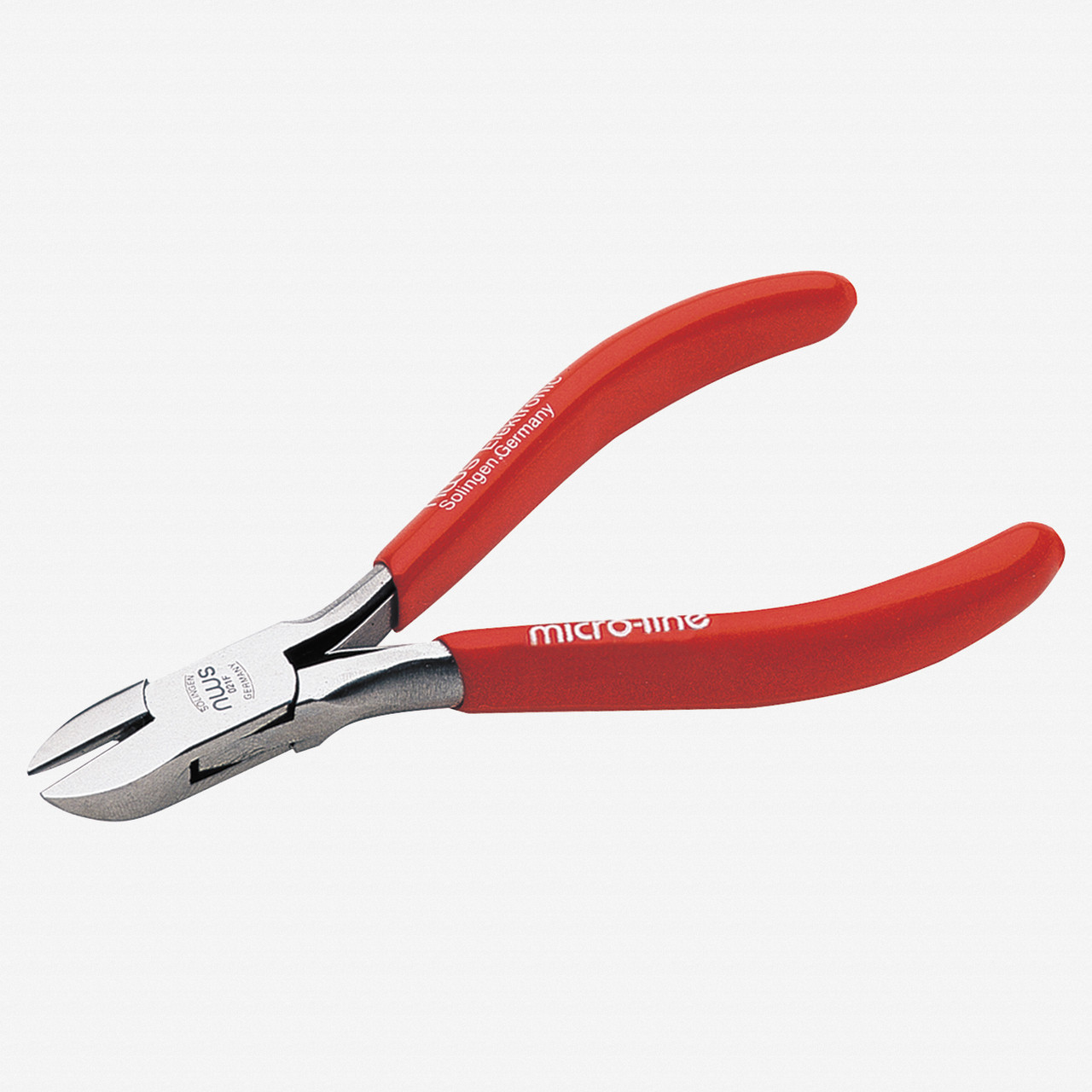 NWS 4.25" Micro Side Cutter - Flush Cut - MicroFinish - Plastic Grip ...