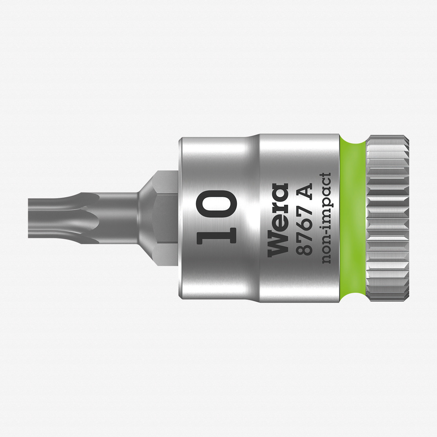 Wera 003390 8767 A TORX Zyklop Bit Socket with 1/4" Drive, T10 | Wera ...