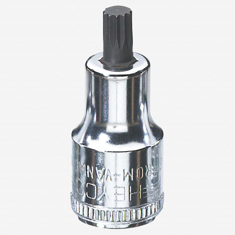 Heyco XZN Multi-Spline 1/2" Drive Bit Socket, Long, M10 x 80mm | Heyco ...