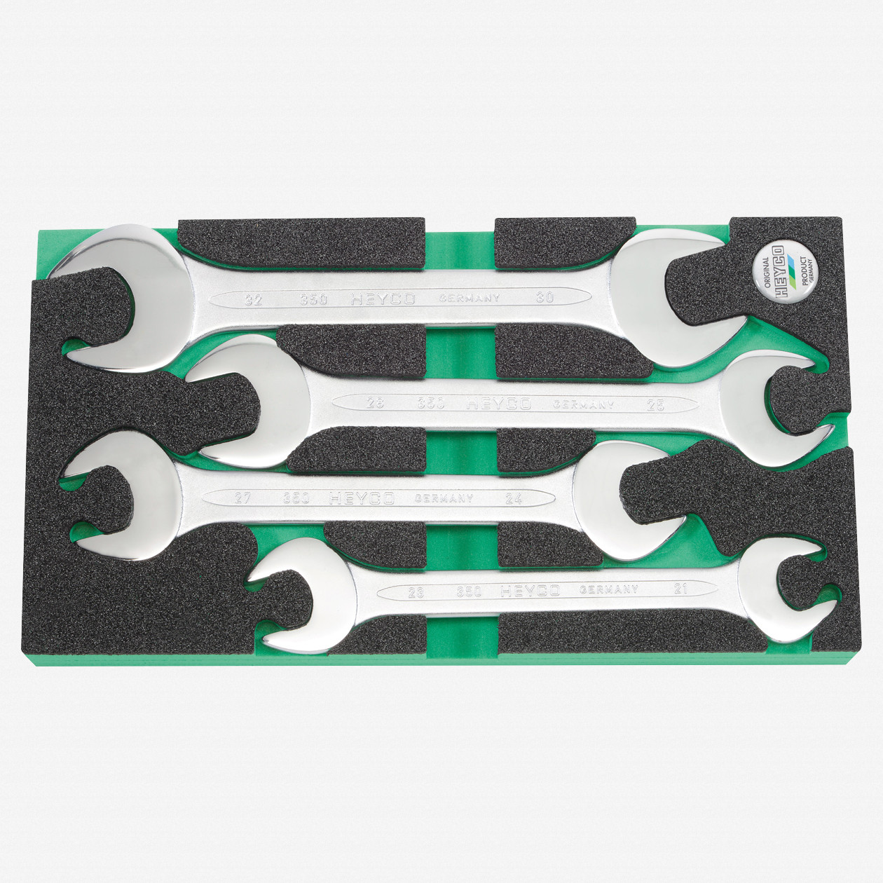 Heyco Double Open Ended Metric Wrench Set, 4 Pieces | Heyco at KC Tool