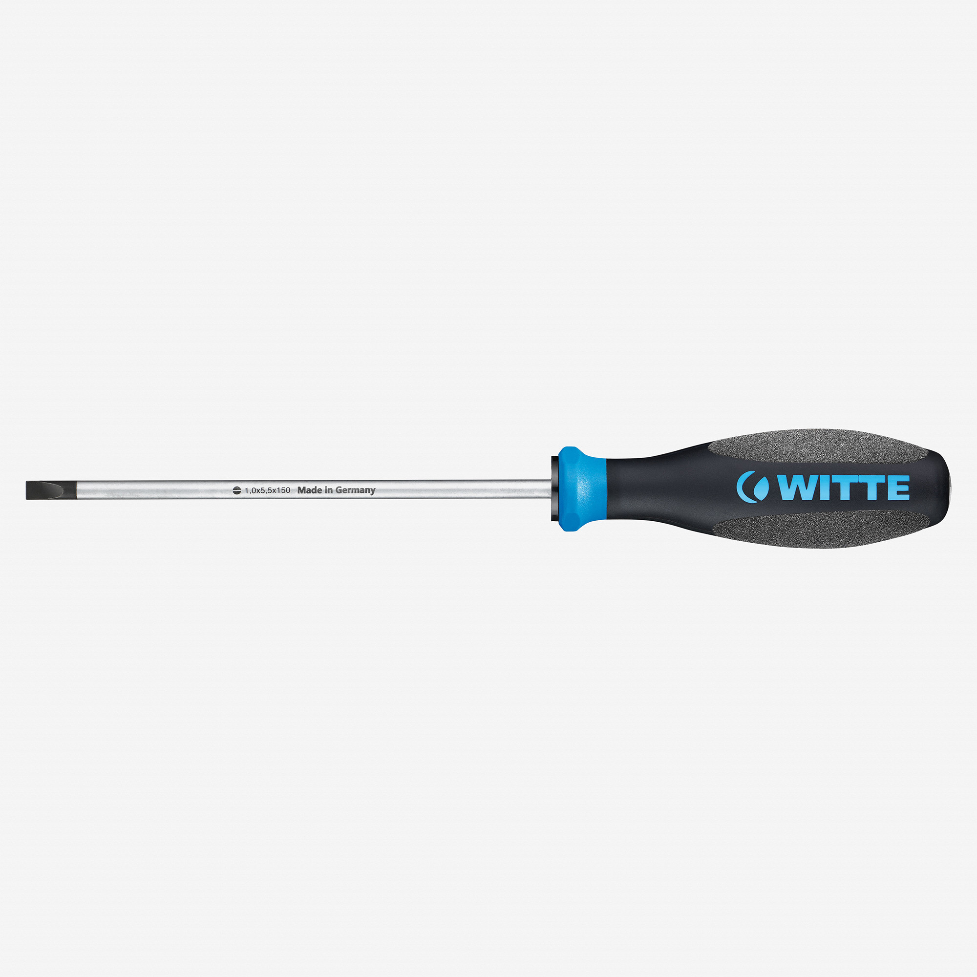 Witte Pro Plus Cabinet Slotted Screwdriver, 4.0 x 125mm