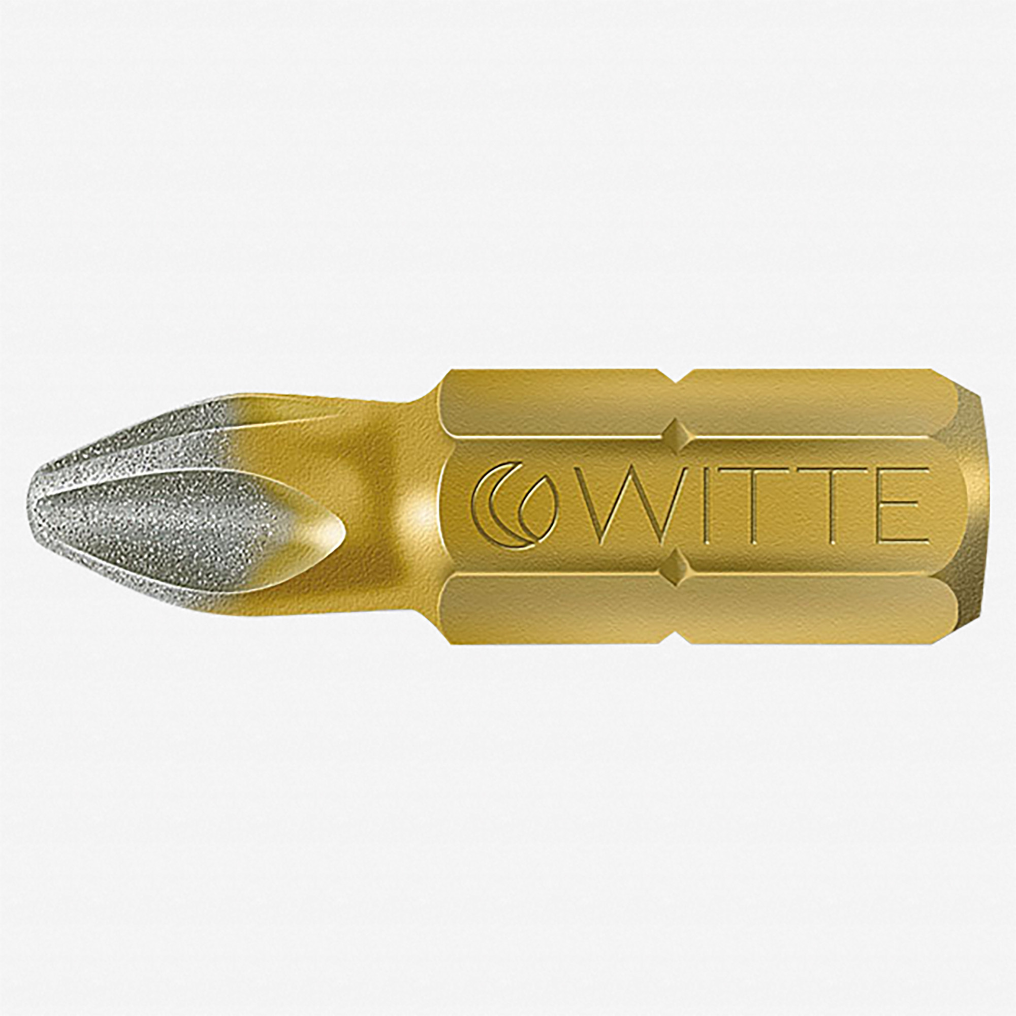 Witte Maxx Diamond Coated Phillips Bit, #2 x 25mm | Witte at KC Tool