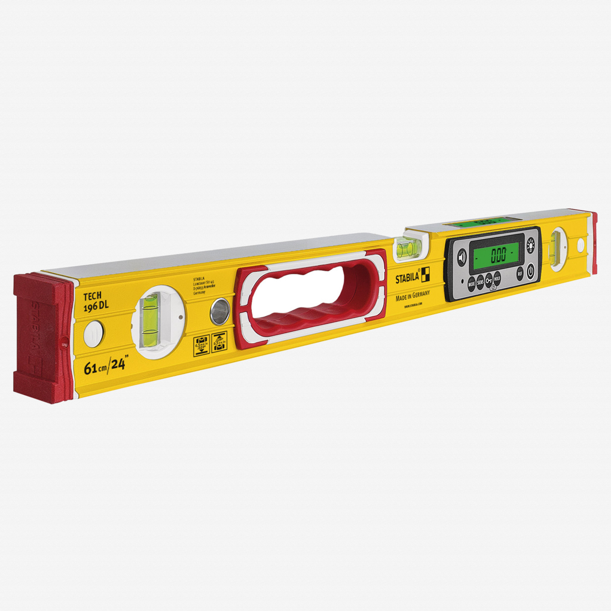 Stabila TECH 196 DL Electronic Spirit Level, 24" / 61 cm | Stabila at ...