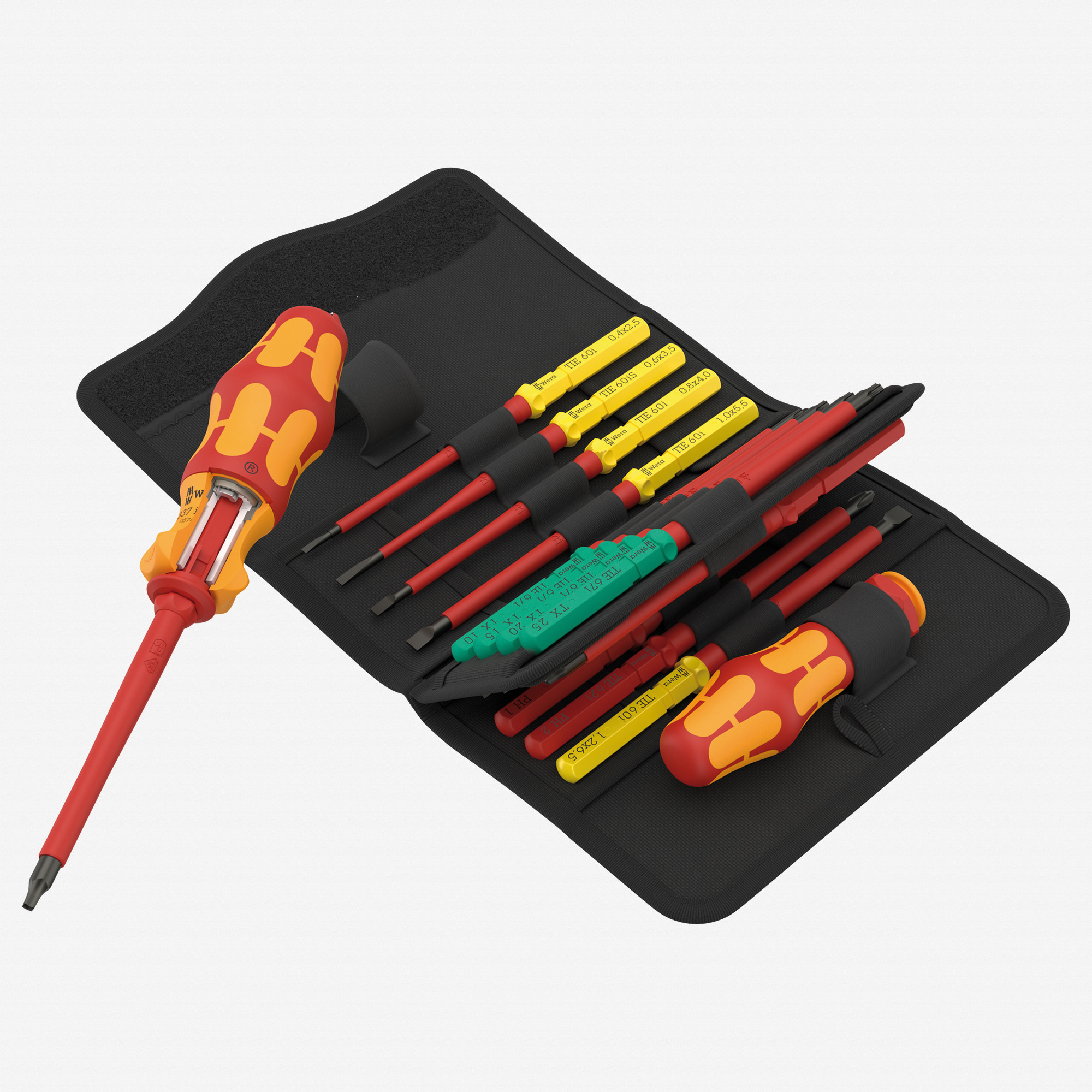 Wera 006619 Kraftform Kompakt VDE 17 RA Imperial 1 Set, 17 Pieces ...