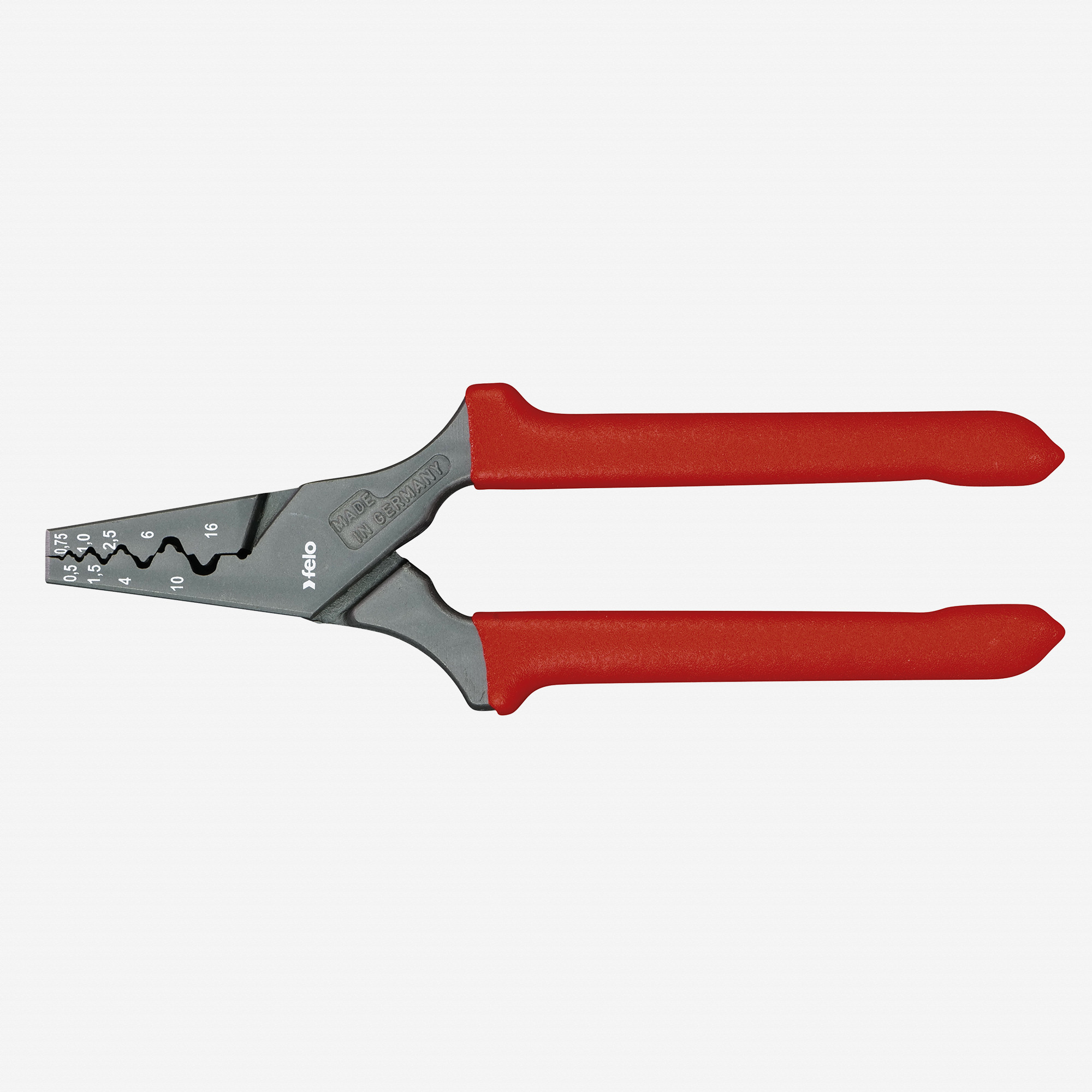 Felo Crimping Pliers for End Sleeves, 6 - 20 AWG | Felo at KC Tool