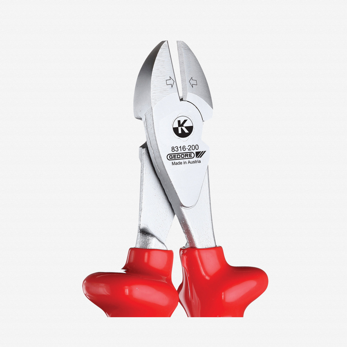 Gedore 6742570 VDE 8316-200 VDE Power side cutter with VDE dipped ...
