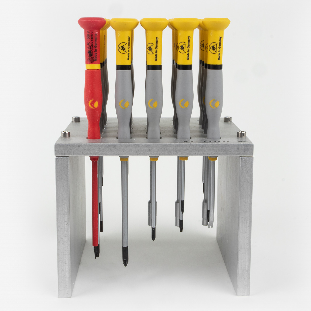 Witte x KCT Precision ESD Screwdriver Set w/ KC Tool Bench Top Stand ...