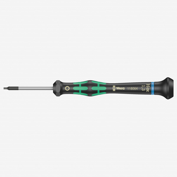 Wera Tools 117990 0.8 x 40mm Kraftform Micro Slotted Precision Screwdriver
