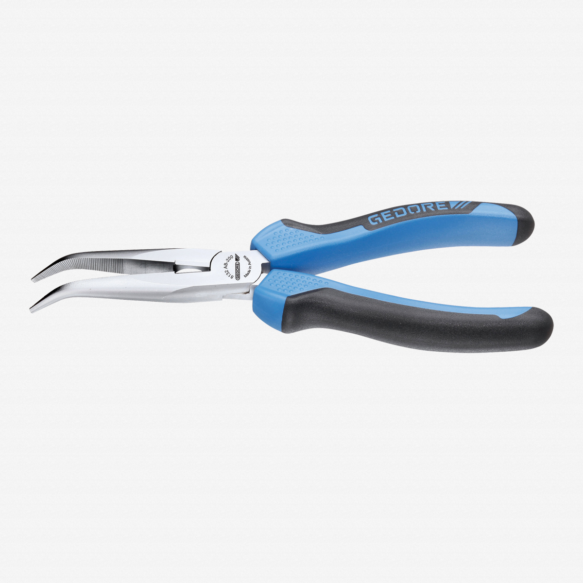 Gedore 6721300 8132 AB-200 JC Bent nose telephone pliers 200 mm