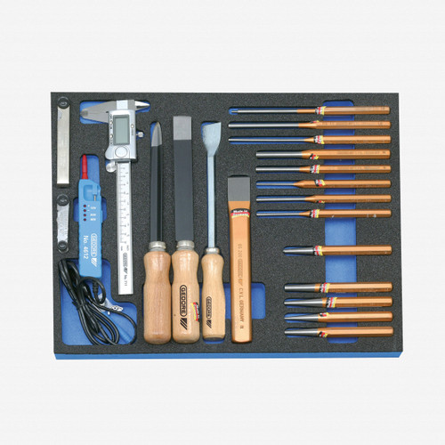 Gedore 2005 CT2-119 Tool set in 2/4 CT tool module, 22 pieces