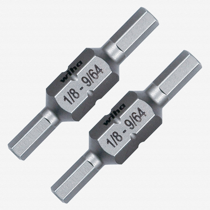 wiha-77724-hex-inch-1-8-9-64-double-end-ultra-bits-2-pack
