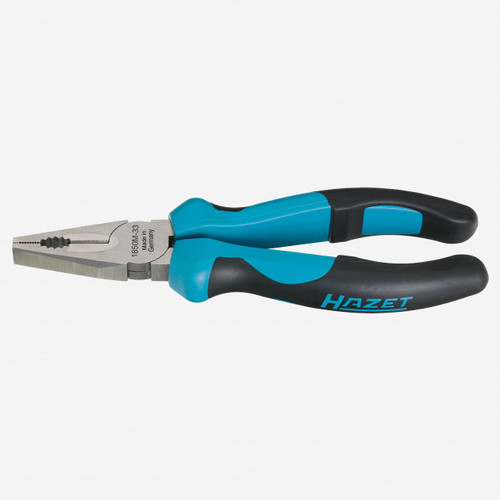 Hazet 1850M-22 Combination pliers 160mm - Polished | Hazet at KC Tool