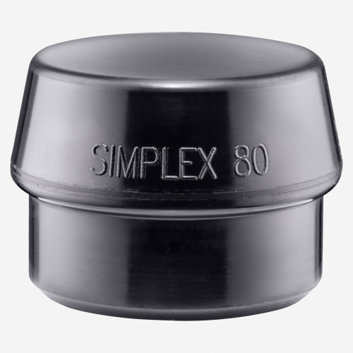 Halder Simplex Replacement Face Insert, Black Rubber, 3.15" | Halder at ...