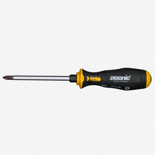 Felo Ergonic with Striking Cap Phillips Screwdriver, #2 x 100mm | Felo ...