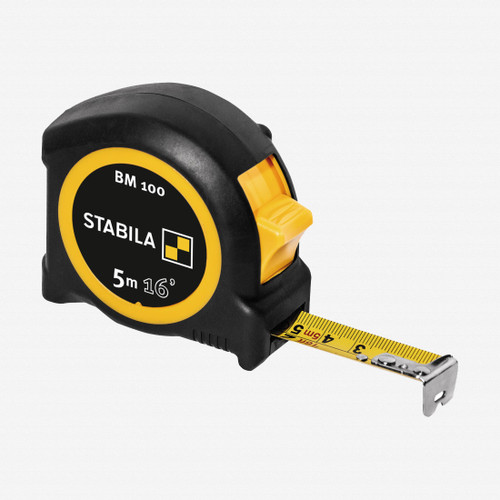 Stabila Type BM100 Tape Measure, 5m/16ft | Stabila at KC Tool