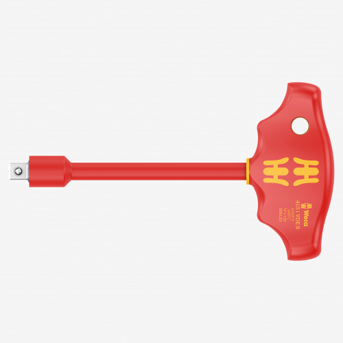 Wera 005120 VDE Insulated T handle with 3 8 Square Drive