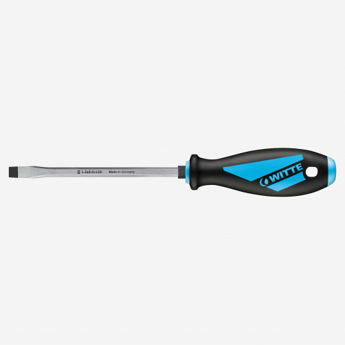 Witte Maxx Keystone Slotted Screwdriver, 10 x 175mm | Witte at KC Tool