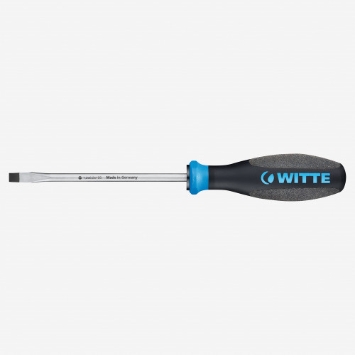 Witte Pro Plus Slotted Keystone Screwdriver, 5.5 x 100mm | Witte at KC Tool
