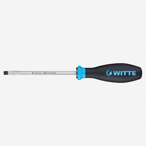 Witte Pro Keystone Slotted Screwdriver, 4.0 x 75mm | Witte at KC Tool