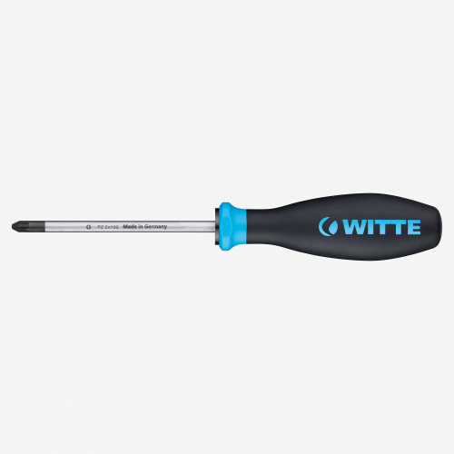 Witte Pro Pozidriv Screwdriver, #4 x 200mm | Witte at KC Tool