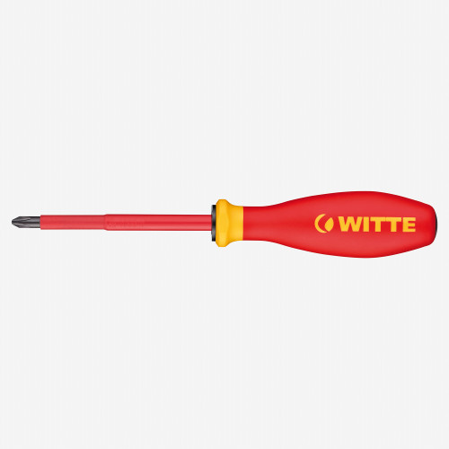 Witte Pro VDE Phillips Screwdriver, #4 x 200mm | Witte at KC Tool