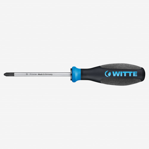 Witte Pro Plus Phillips Screwdriver, #2 x 100mm | Witte at KC Tool
