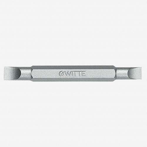 Witte Pro Double Ended Slotted Bit 0 8 X 5 5 1 0 X 6 0 X 60mm