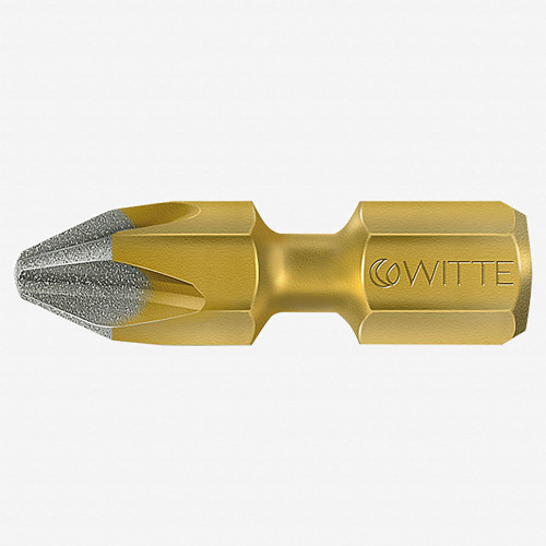 Witte Maxx Diamond Coated Bitflex Phillips Bit, #1 x 25mm | Witte at KC ...