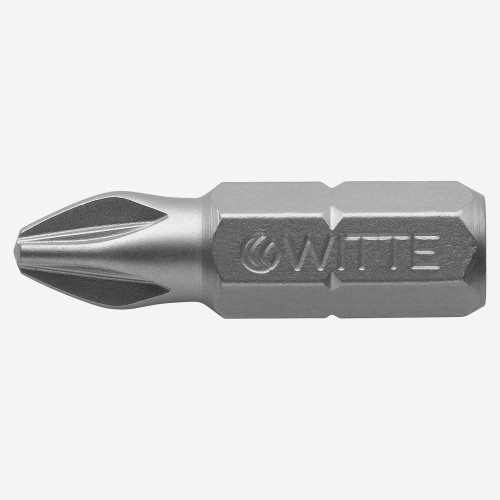 Witte Maxx Stainless Pozidriv Bit, #3 x 25mm | Witte at KC Tool