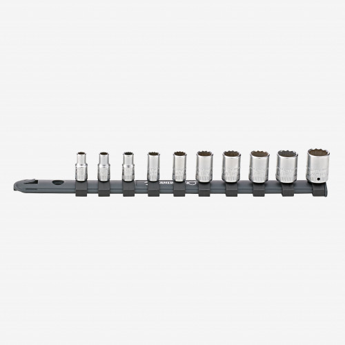 Stahlwille 12916/10-40 Outside Hex Socket Set on Plastic Socket Strip ...