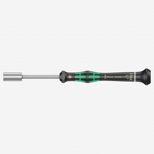 Wera 345282 1/4" x 60mm Kraftform Micro Nut Driver | Wera at KC Tool