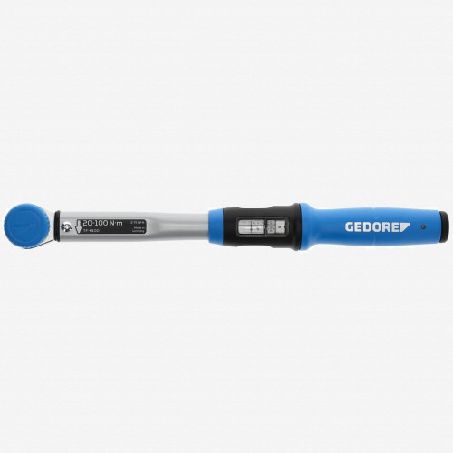 Gedore TF-K100 Torcofix K Ratcheting Torque Wrench, 1/2" Drive, 20 ...