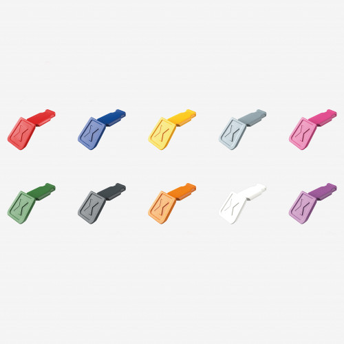 Knipex KnipeXtend ColorCoded Clips, 10 Pieces | Knipex at KC Tool