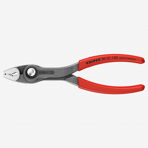Knipex Twin Grip 6" Slip Joint Pliers - Plastic Grip | Knipex at KC Tool