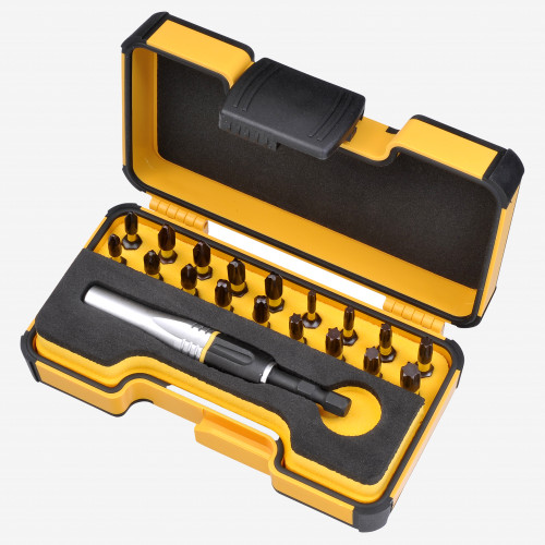 Felo XS-Strongbox IMPACT Pro Bit Set with Impact Bits and Bitholder, 19 ...
