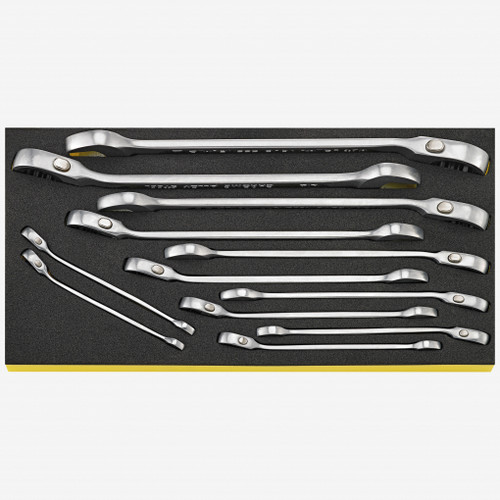 Stahlwille TCS OPEN RATCH 17a/12 Combination Ratcheting Spanner Set in ...