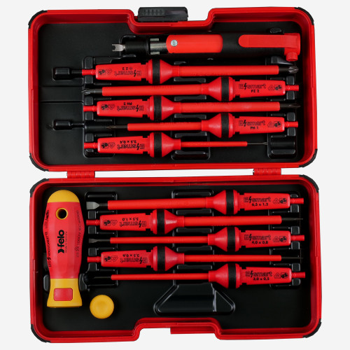 Felo XL-Strongbox E-smart VDE Industry, Slotted/Phillips/Pozidriv/Plus ...