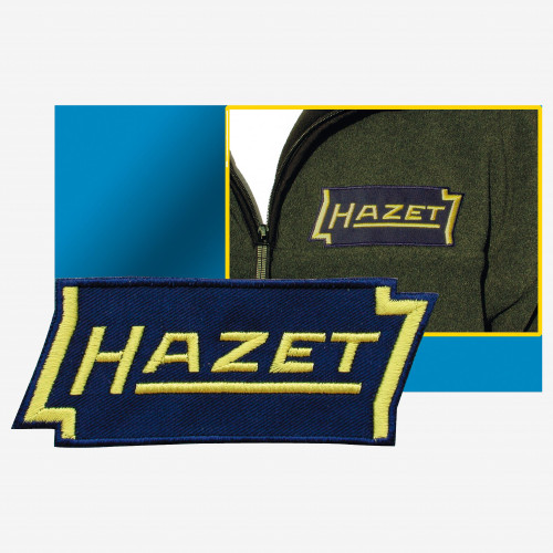 Hazet 1868-61 Embroidered Patch, 2" x 5" | Hazet at KC Tool