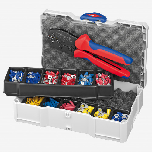 Knipex PreciForce Insulated Crimp Assortment Set, 287 Pieces | Knipex ...