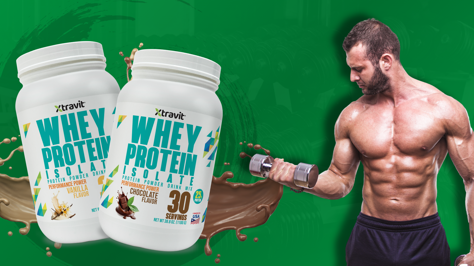 Impulsa tu nutrición con el Whey Protein Powder de Xtravit - GoShop